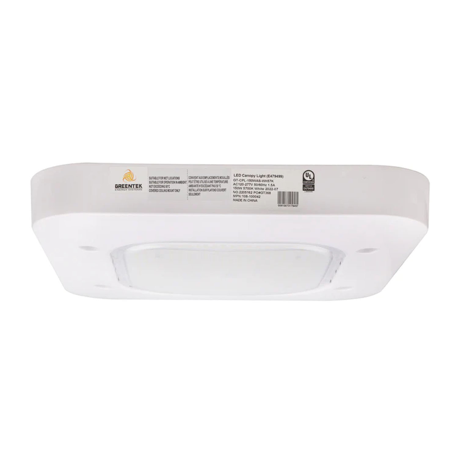 Green Light Depot LED Wall Pack Light - Photocell Included - Forward ...