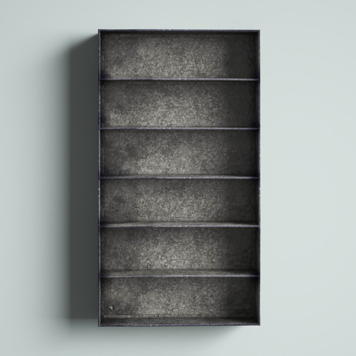 Steelside™ Madison 6 Piece Metal Tiered Shelf & Reviews | Wayfair