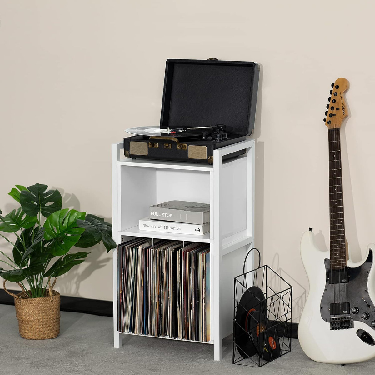 Winston Porter Record Player Stand | Wayfair