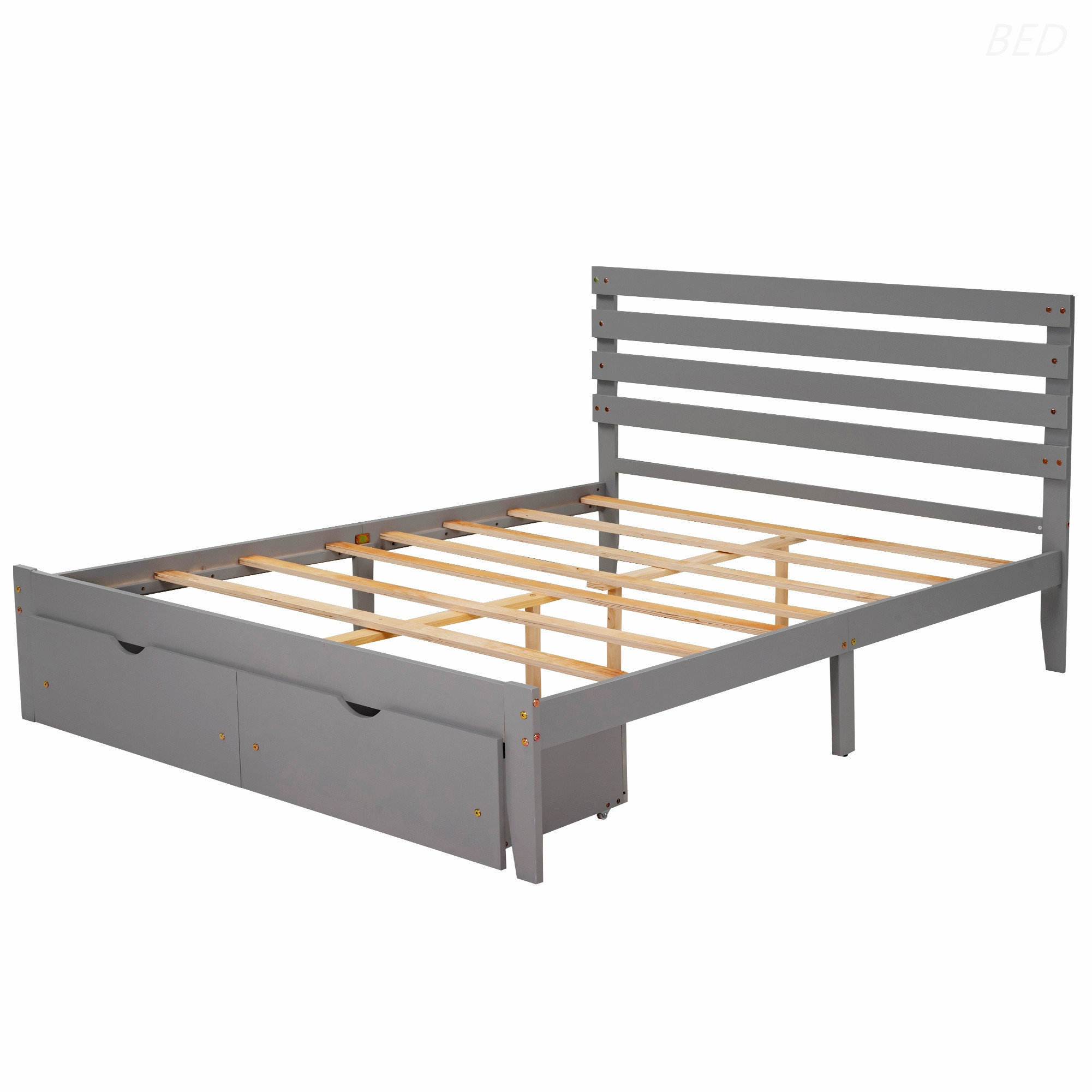 Winston Porter Janeel Solid Wood Platform Bed | Wayfair