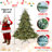 Alcott Hill Full-Shaped Christmas Tree With 2257 Tips – PE/PVC Mixed ...