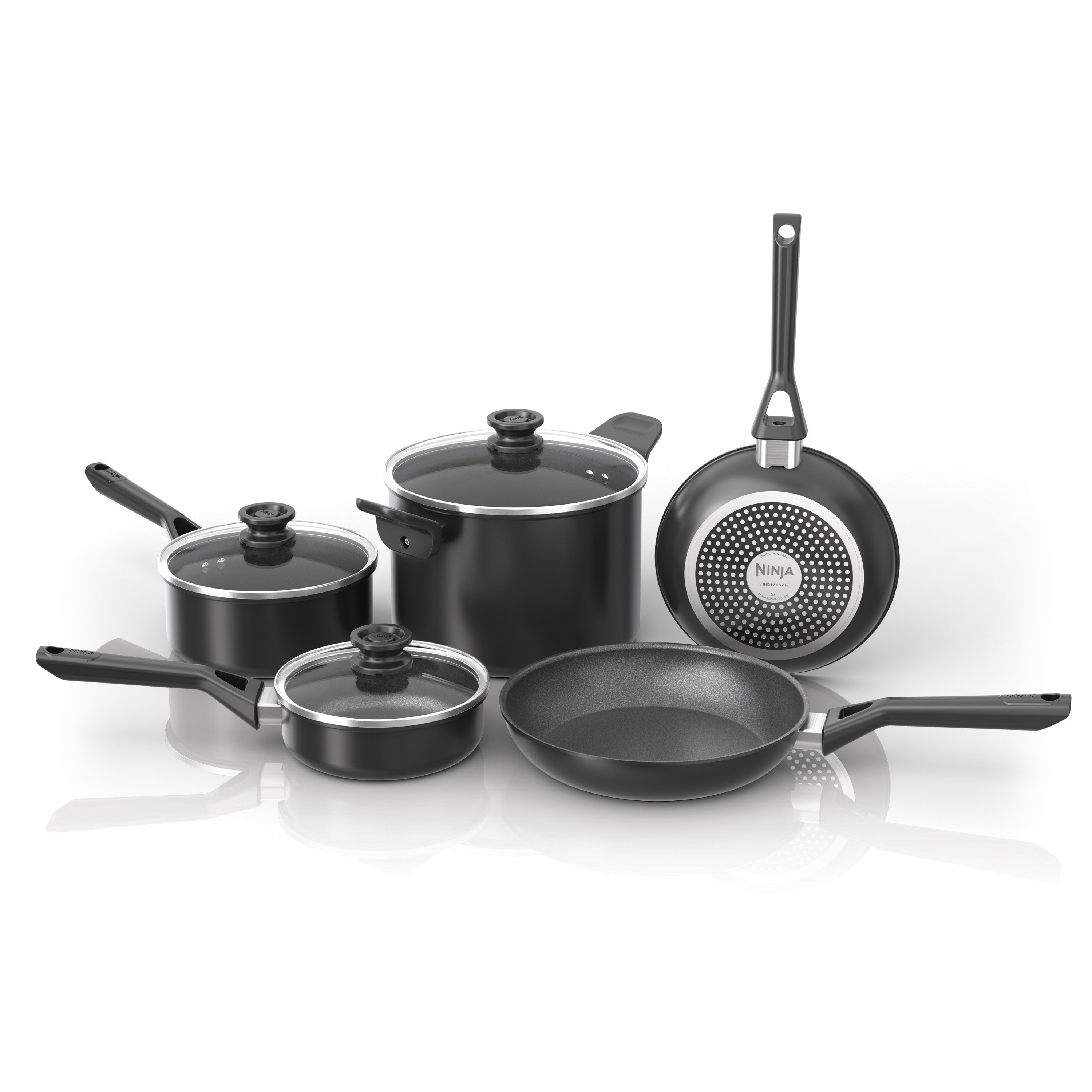 Ninja Neverstick Select 8-piece Cookware Set & Reviews | Wayfair