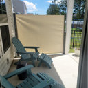 Sol 72 Outdoor™ 118.1'' W Fabric Beige Cover Retractable Side Awning ...