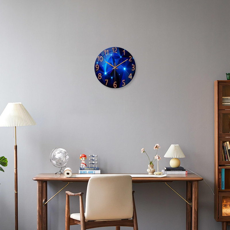 Mercer41 Horter Glass Wall Clock | Wayfair