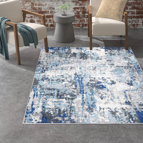 Steelside™ Chisinau Abstract Rug & Reviews | Wayfair