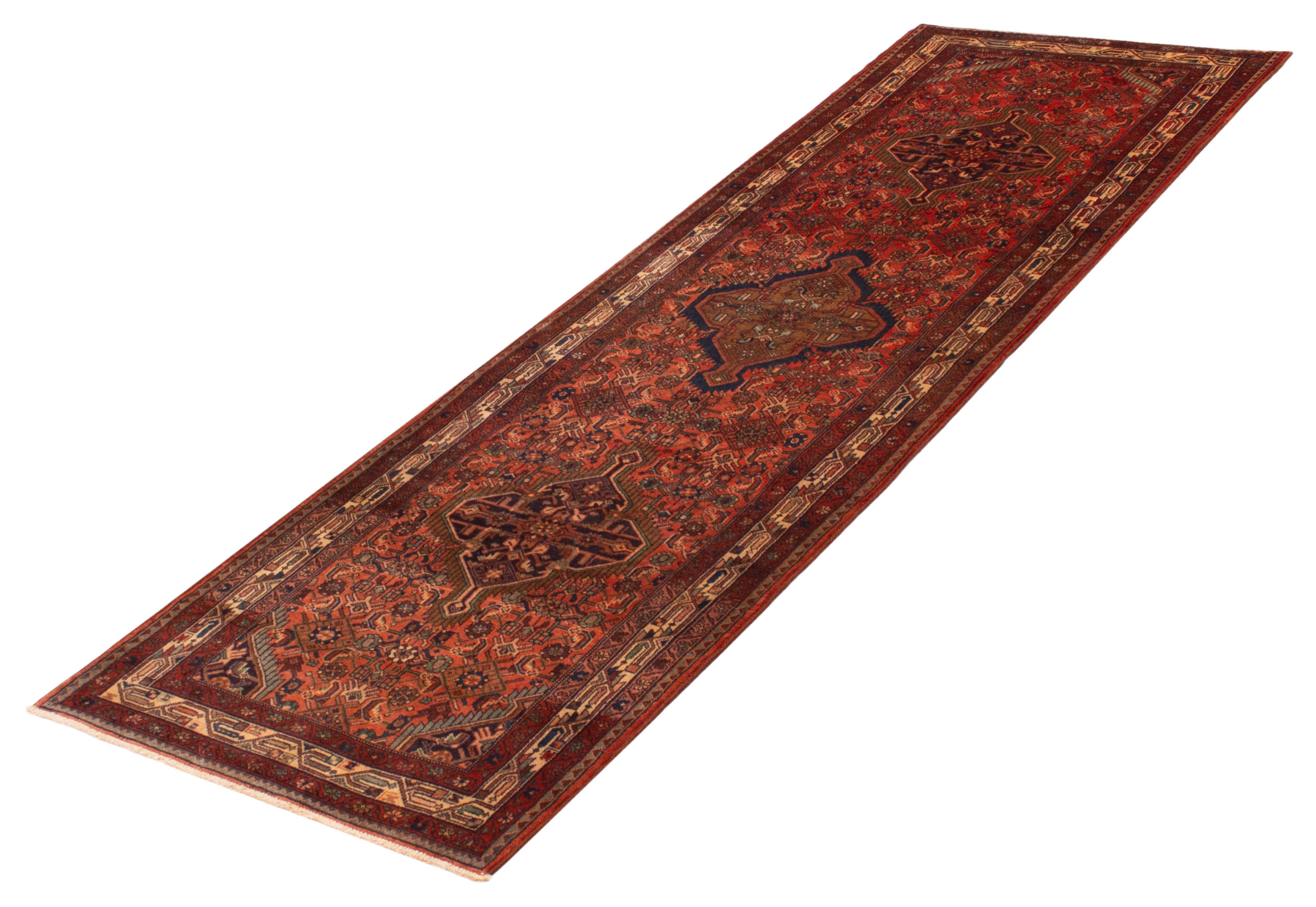 Isabelline Konya Anatolian Copper Rug 3'7" x 11'6" | Wayfair