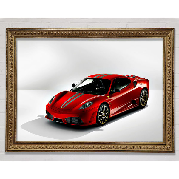 Brayden Studio Ferrari F430 Side Profile - Single Picture Frame Print ...
