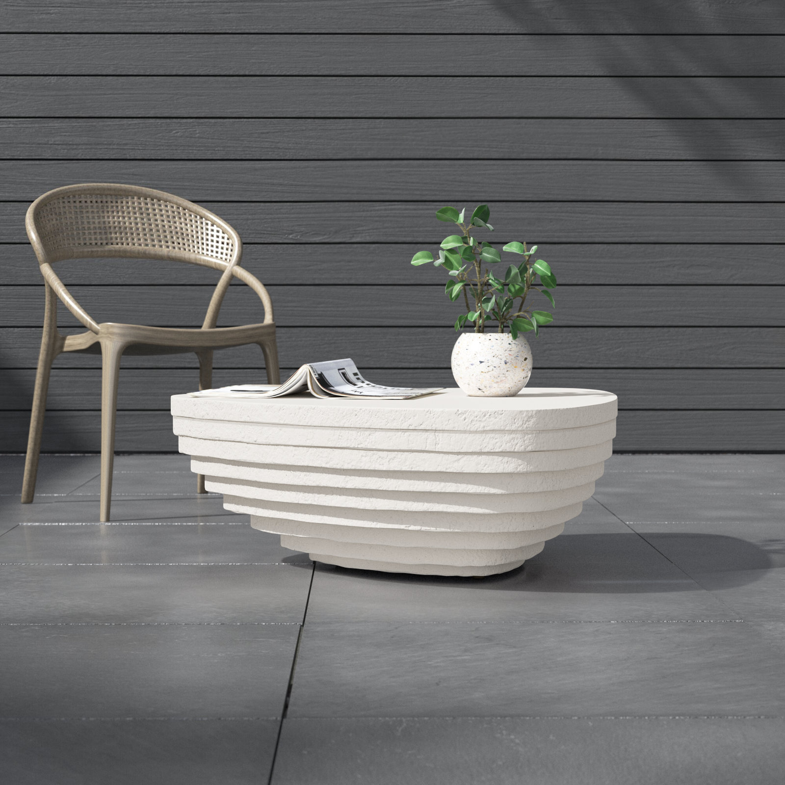 Joss & Main Table basse Alcona - Wayfair Canada