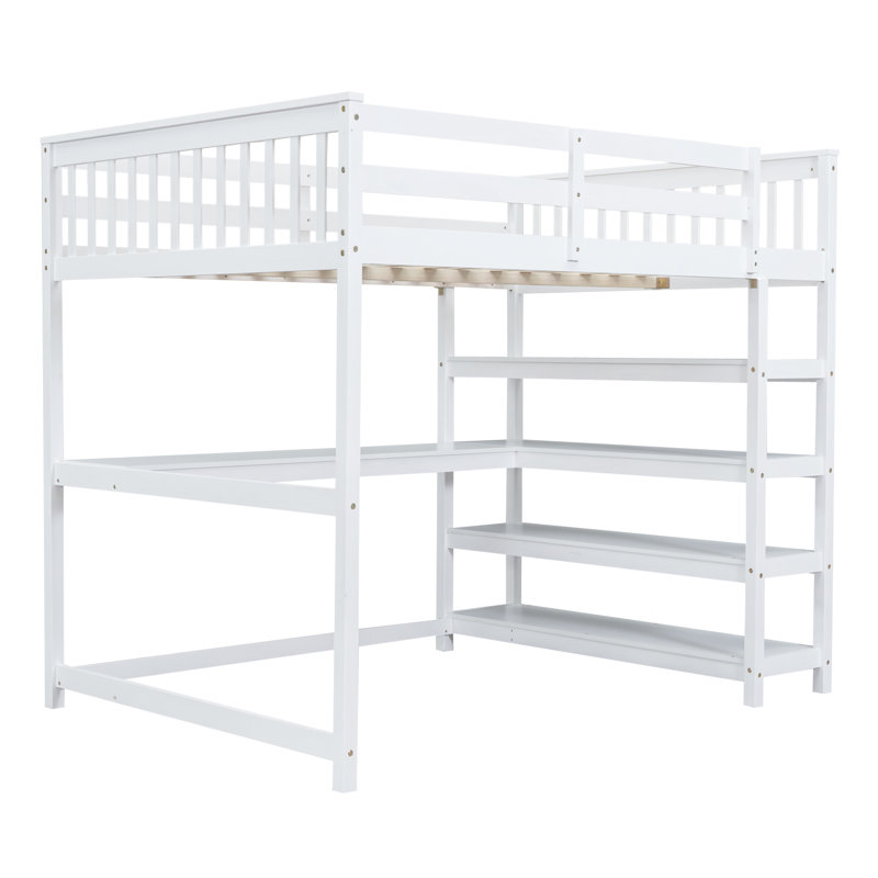 Harriet Bee Arris Kids Loft Bed & Reviews | Wayfair