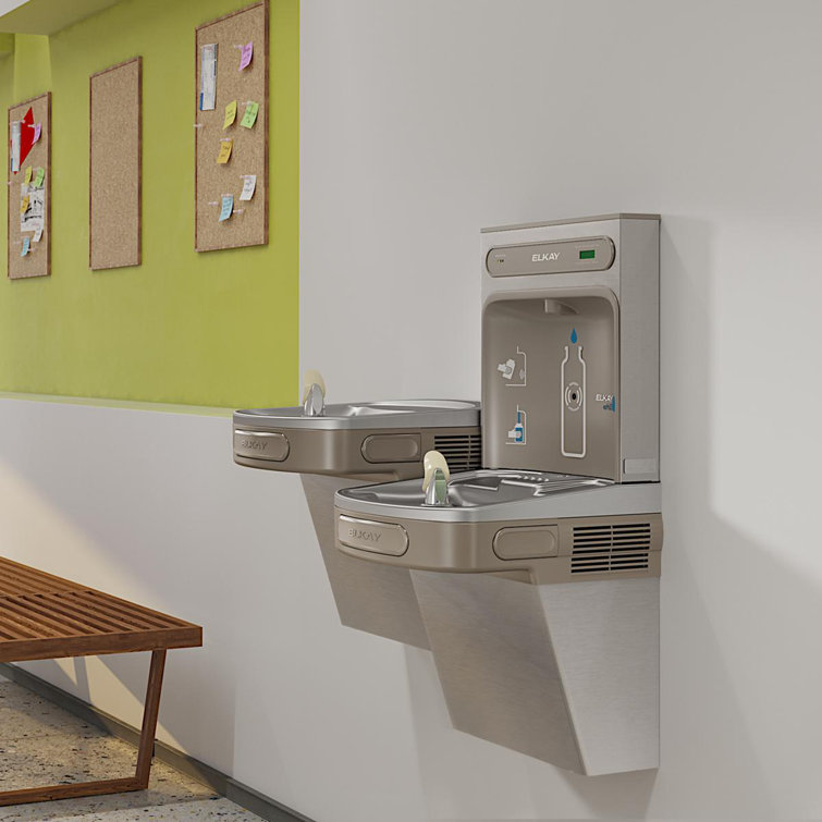 Elkay Filtered Wall Mount Bottle Filling Station | Wayfair