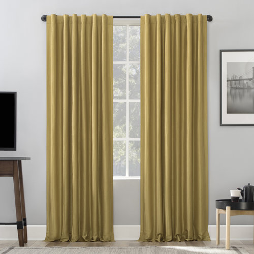 Yellow & Gold Curtains & Drapes You'll Love in 2023 - Wayfair Canada