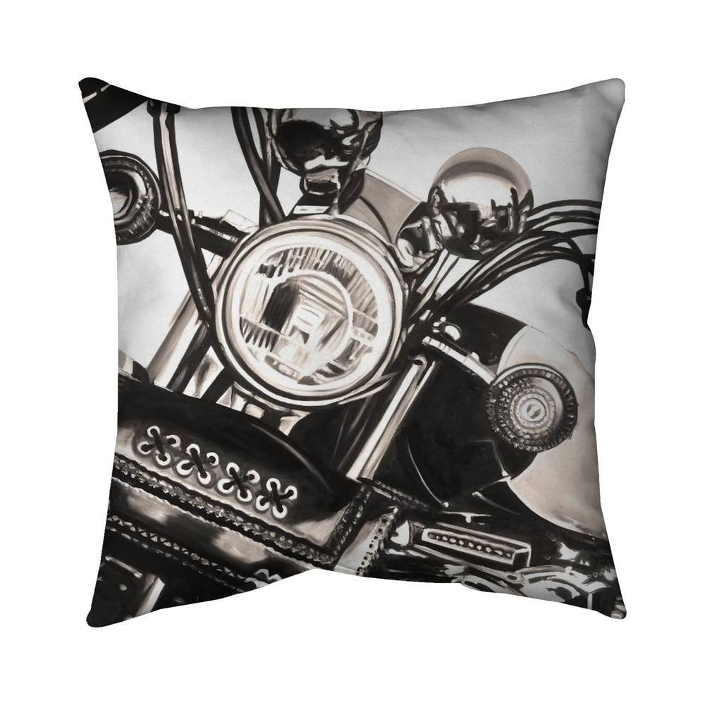 Begin Edition International Inc. Realistic Sepia Motorcycle Throw ...
