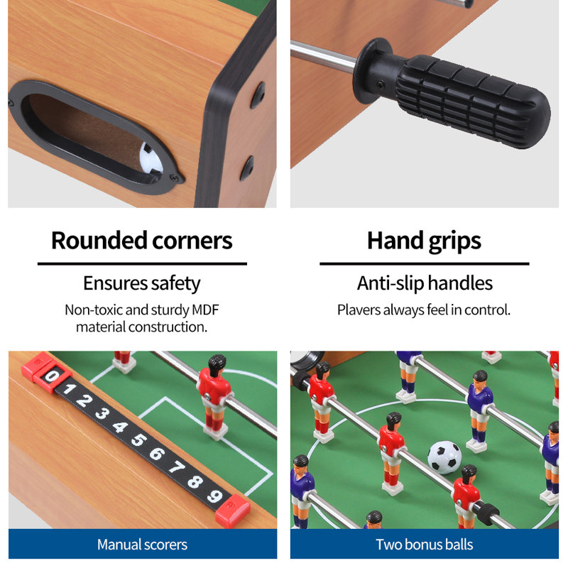 TALLO 27" Mini Table Top Foosball Table | Wayfair