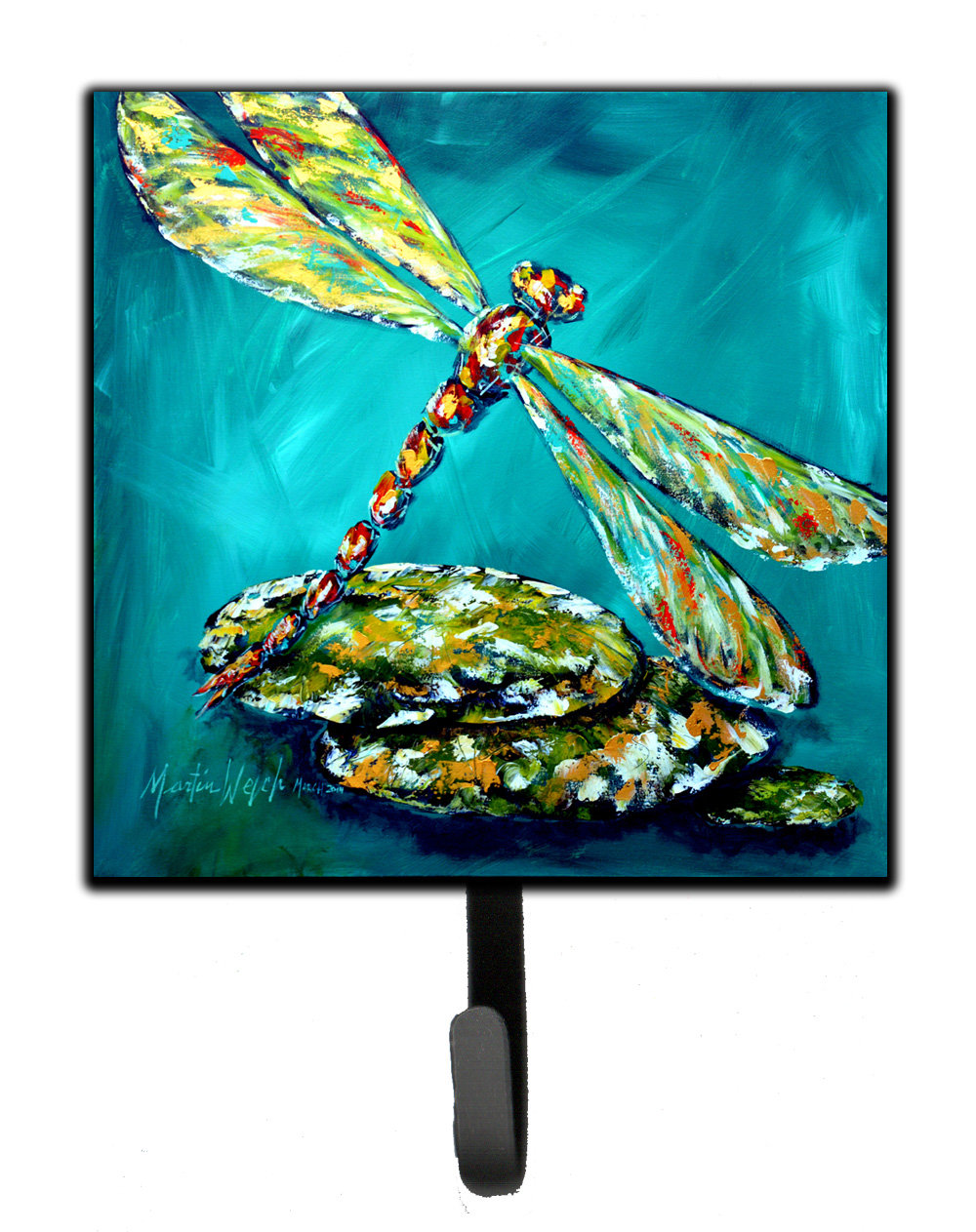 August Grove® Toma Insect Dragonfly Matin Wall Key Organizer with Key ...
