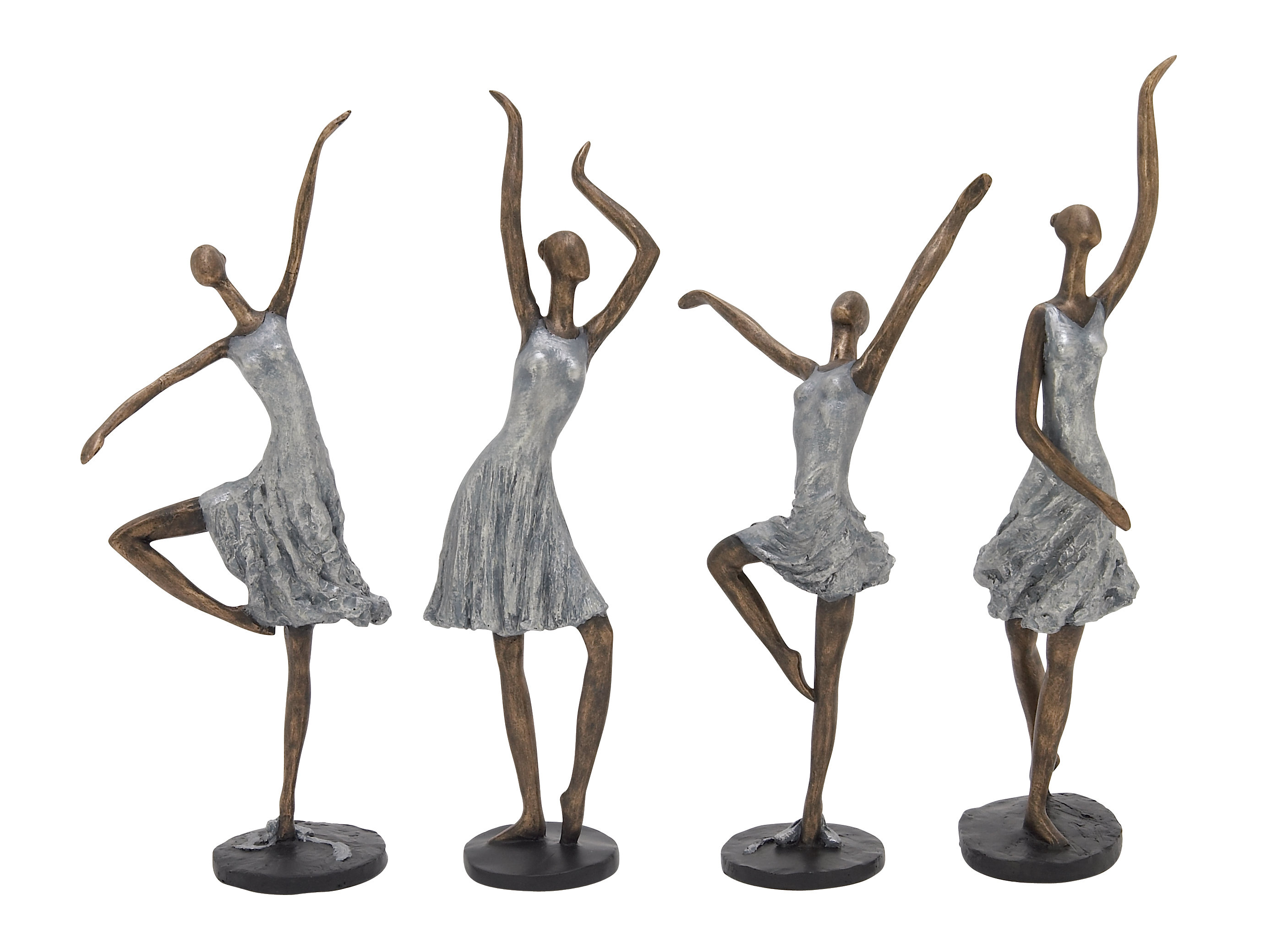 Wrought Studio™ 4 Piece Alejandra Ladies Figurine Set & Reviews ...