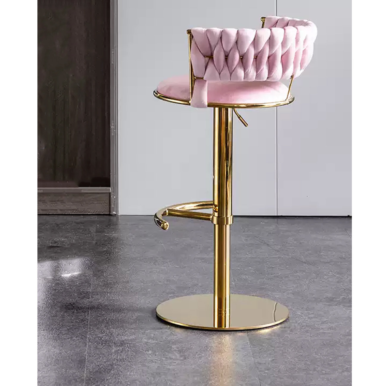 VICABY Modern minimalist lifting and rotating bar stool | Wayfair