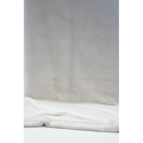 Mercer41 Loesch Faux Fur White Rug & Reviews | Wayfair