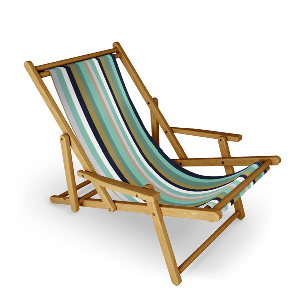 East Urban Home Reclining Deck Chair | Wayfair