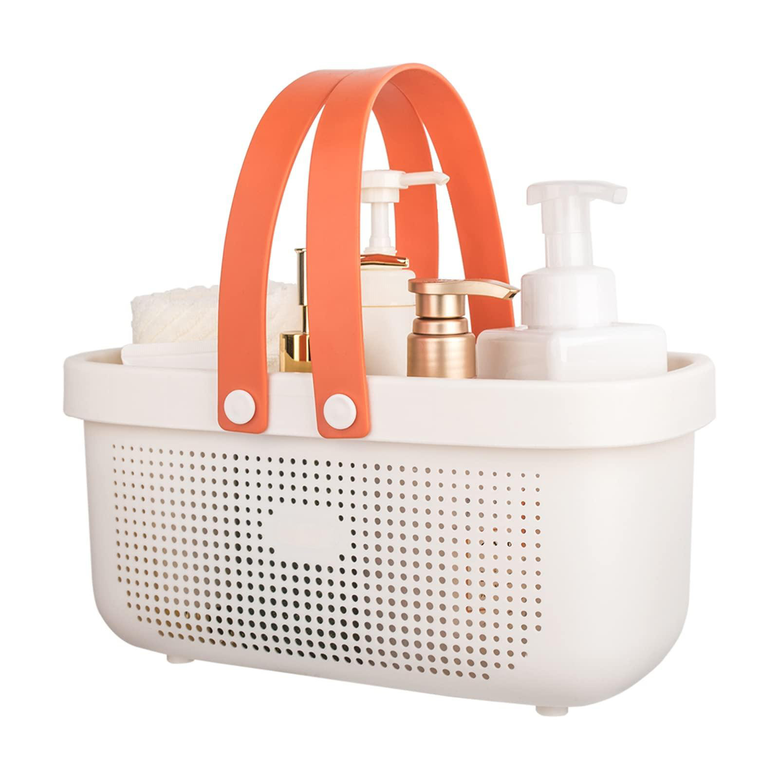 Latitude Run® Large Portable Shower Rack With Soft Silicone Handle ...