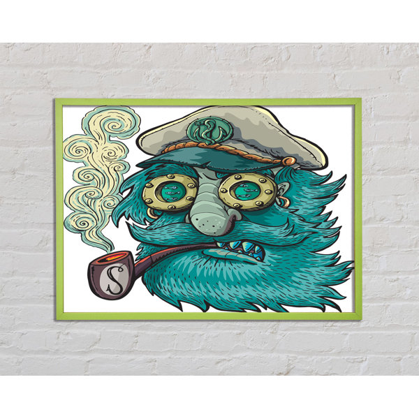 Happy Larry Perrin The Smoking Sailor - Single Picture Frame Art Prints ...