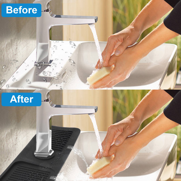 CELECTIGO Keep Your Countertops Dry with Silicone Faucet Mat & Reviews ...