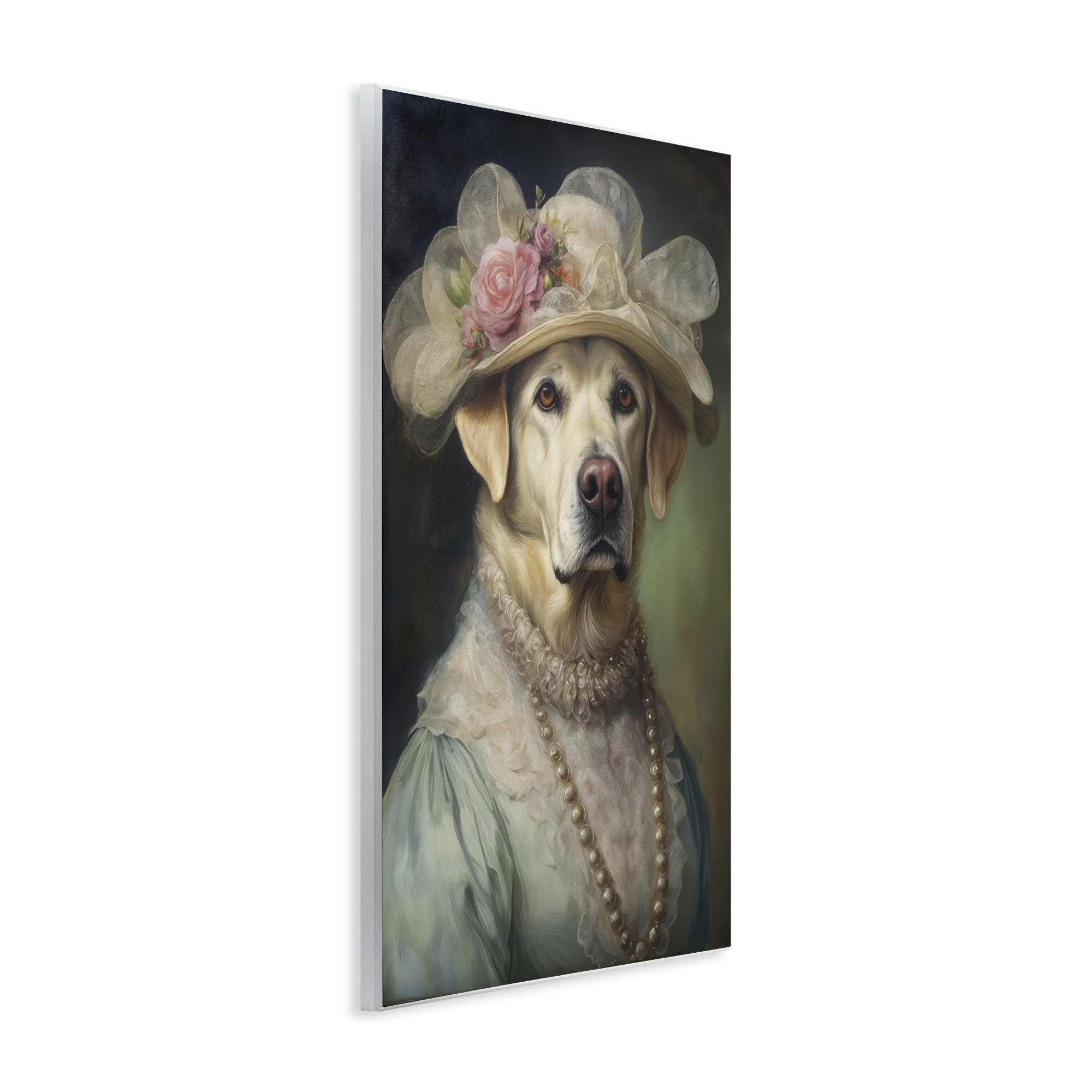Breakwater Bay Elegant Yellow Labrador Wall Plaque, design by Wumples ...