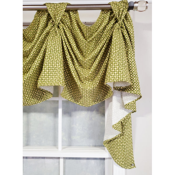 RLF Home Trellis 3-Scoop Victory Swag | Wayfair