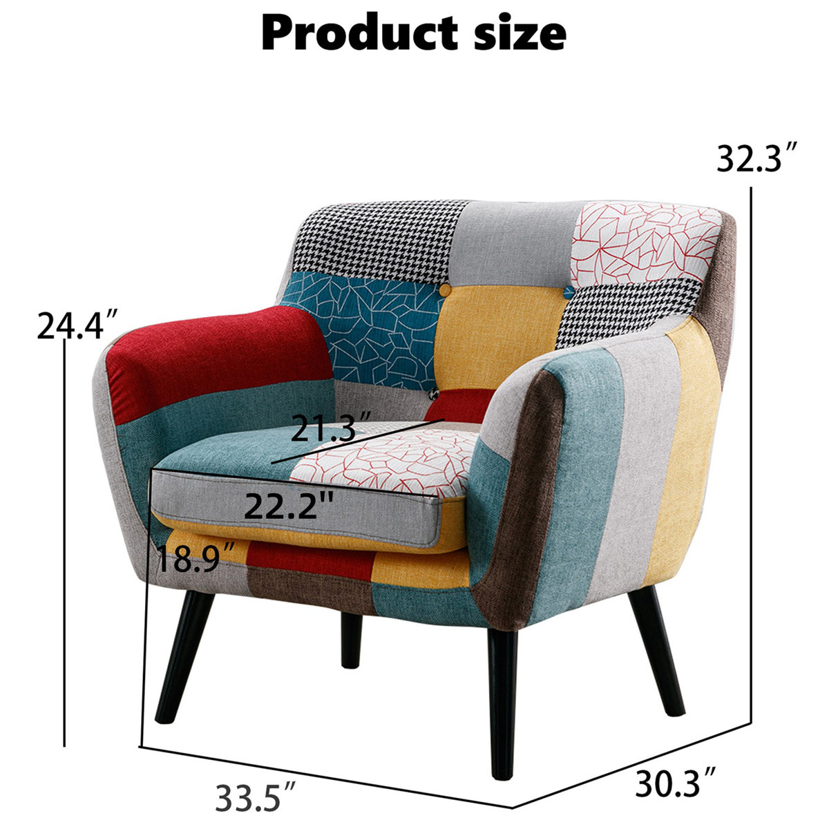 George Oliver Joyan 3 - Piece Fashion Retro Living Room Set & Reviews ...