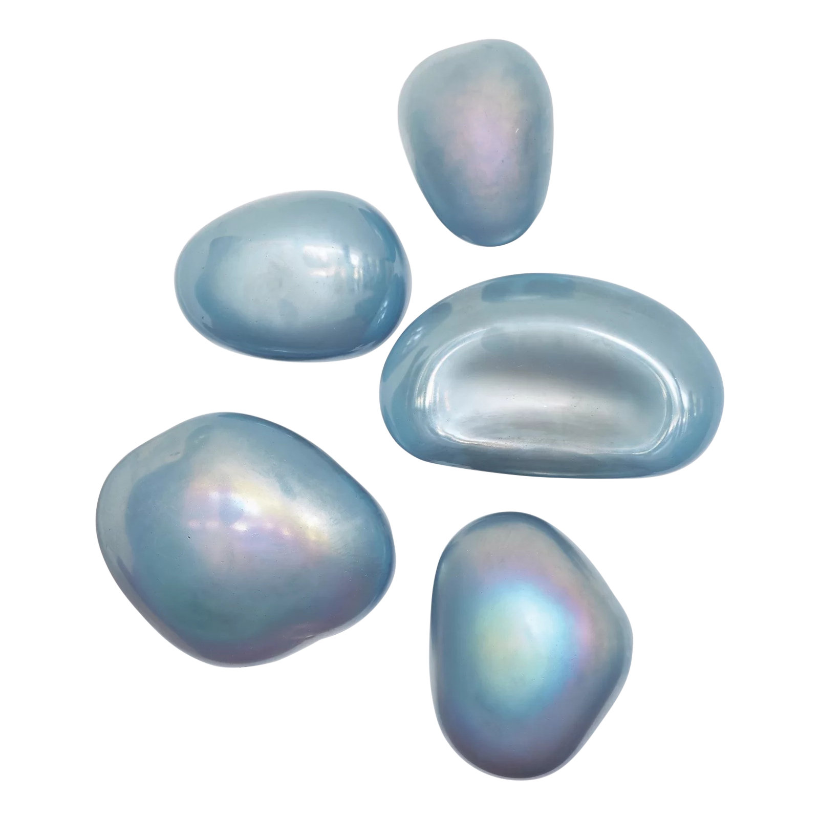 Global Views 5 Piece Glass Wall Gem Set & Reviews | Wayfair