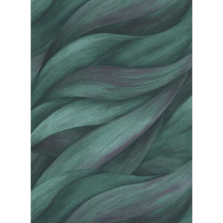 Brayden Studio® Wallpaper Abstract Featuring Waves | Wayfair