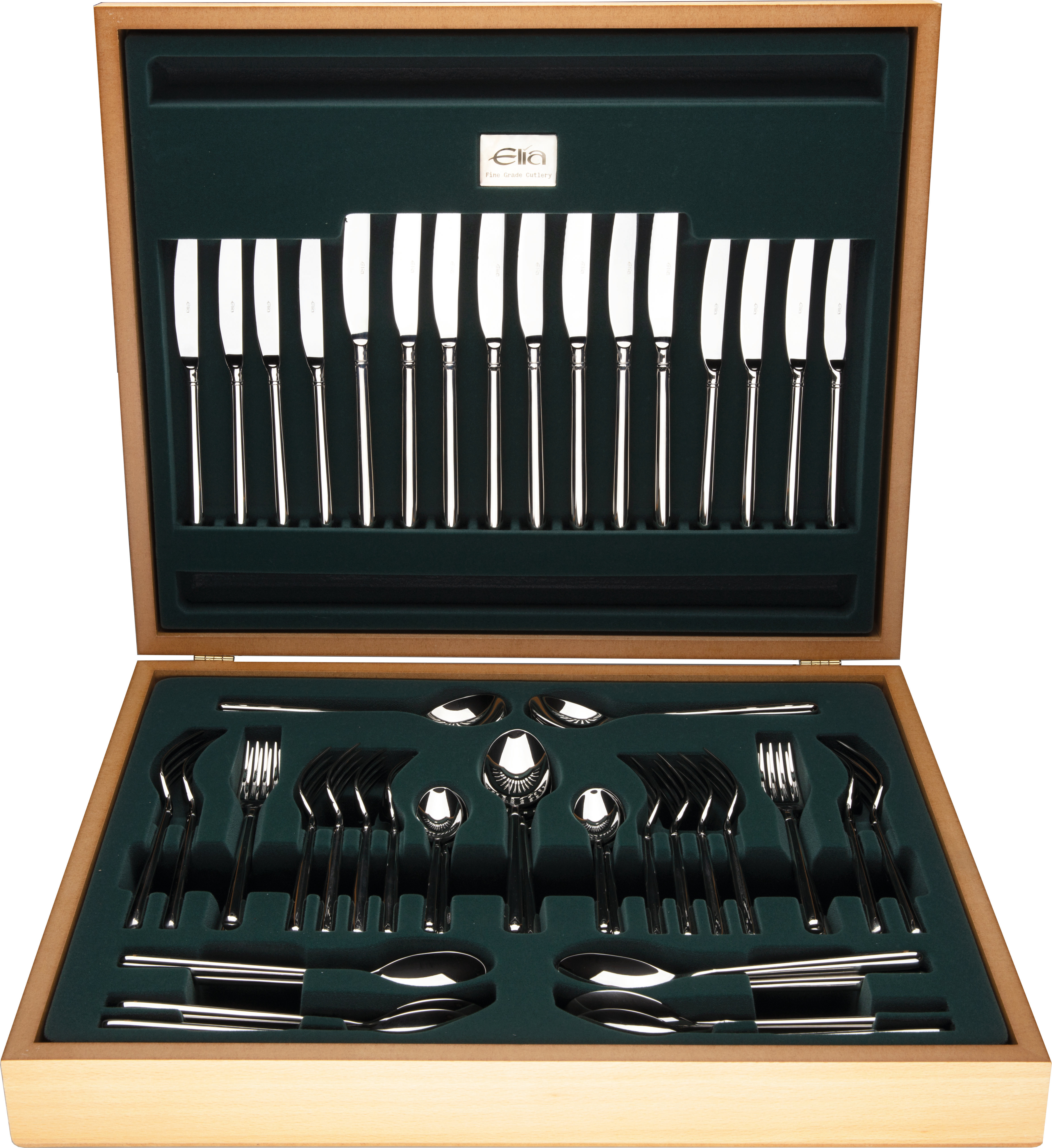 Elia Infinity 60 Stainless Steel Cutlery Set, Service for 8 | Wayfair.co.uk