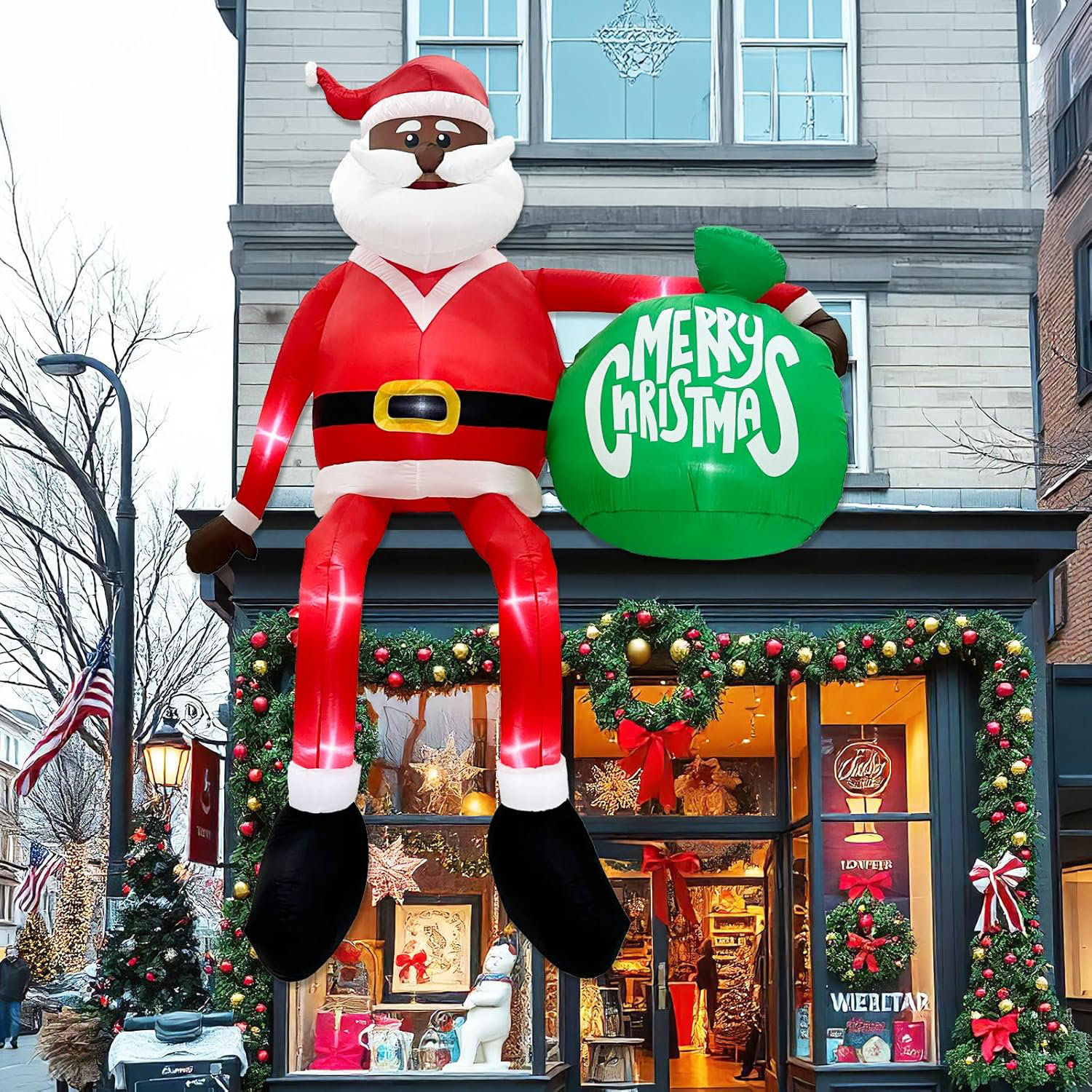 The Holiday Aisle® 13 FT Giant Christmas Inflatable Outdoor Decoration ...