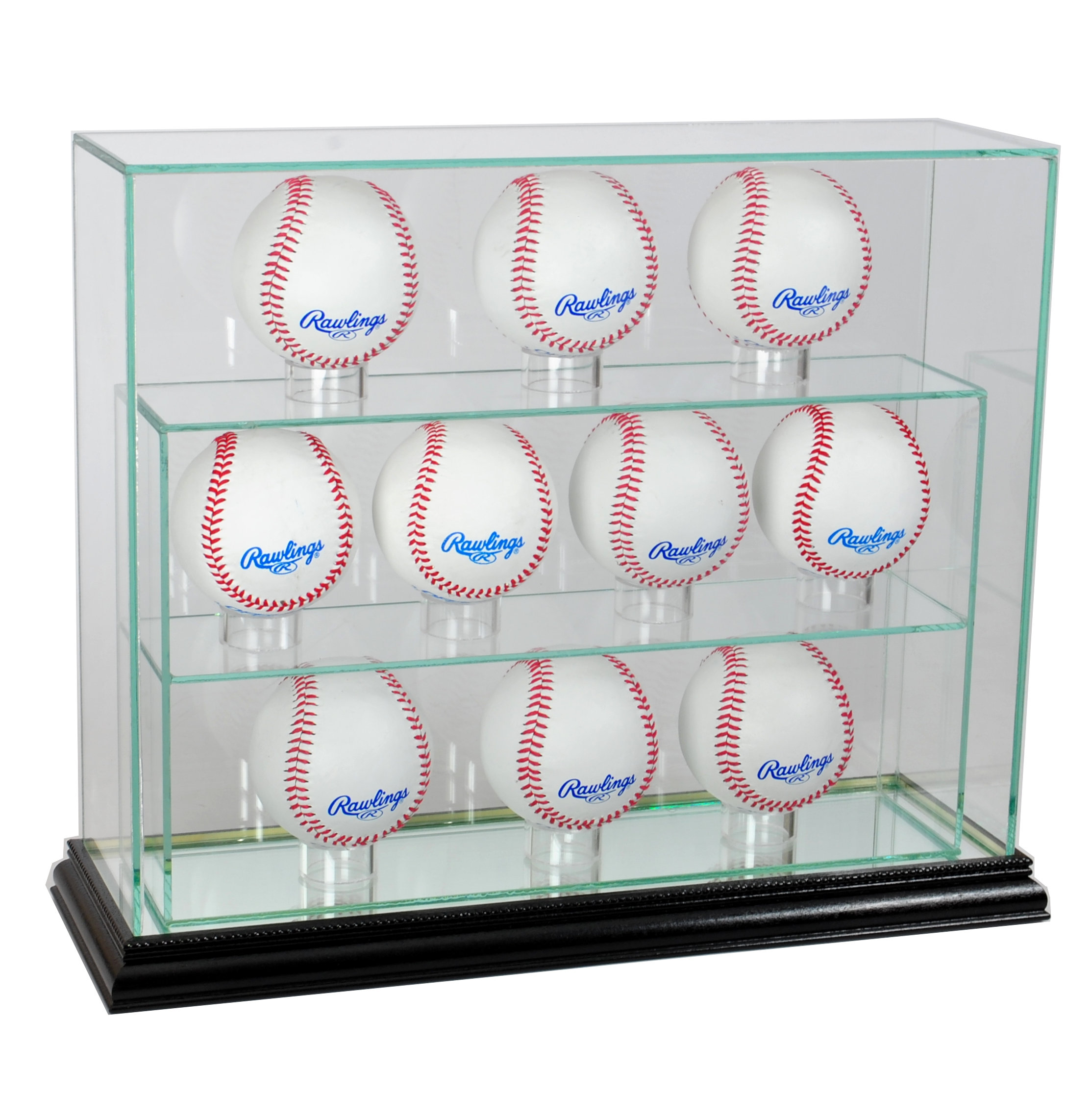 Perfect Cases and Frames Ten Baseball Upright Perfect Cases and Frames ...