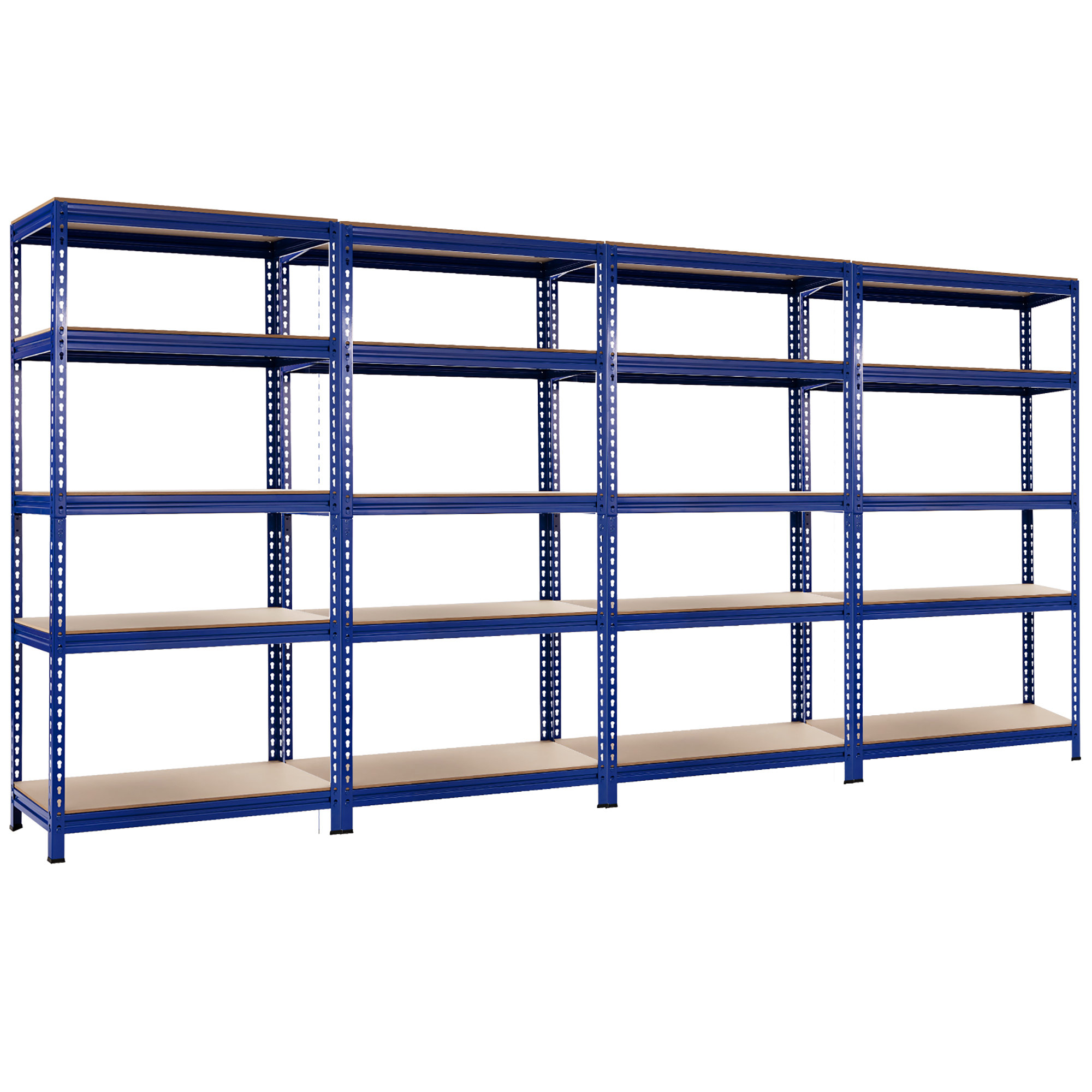 WFX Utility™ Carroll 73" H x 36" W x 18" D 5-Tier Metal Storage Shelves ...