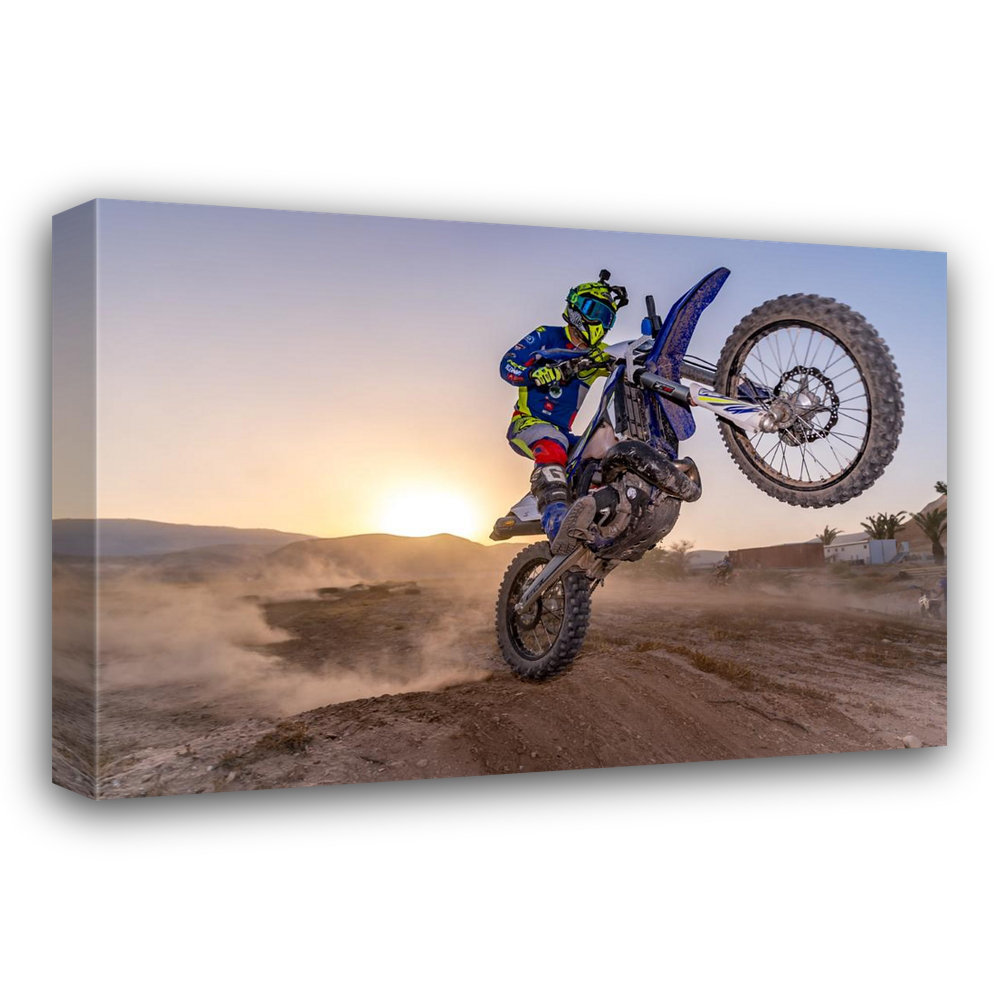 Latitude Run® Jenesy They Say Jump, I Say I'm Mario - Wrapped Canvas ...