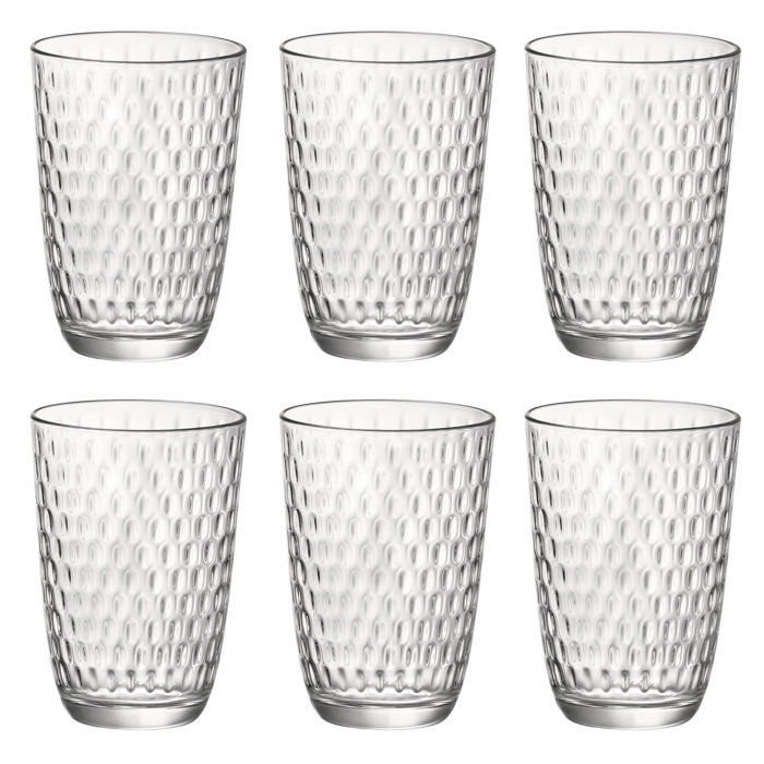 Bormioli Rocco 390ml Glass Drinking Glass Glassware Set & Reviews ...