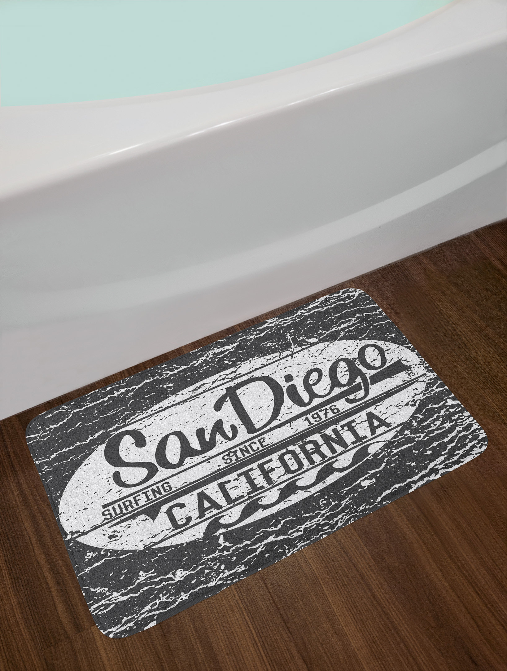 East Urban Home Meluta Bath Mat | Wayfair