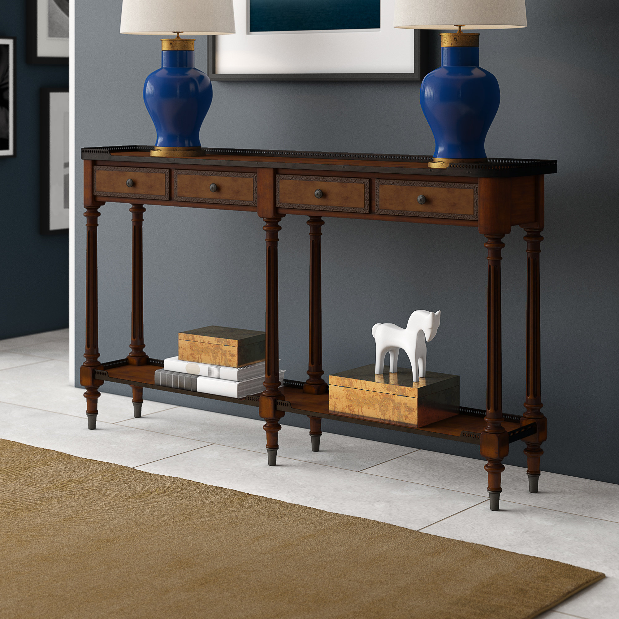 Theodore Alexander Essential Louis XVI Console Table | Wayfair