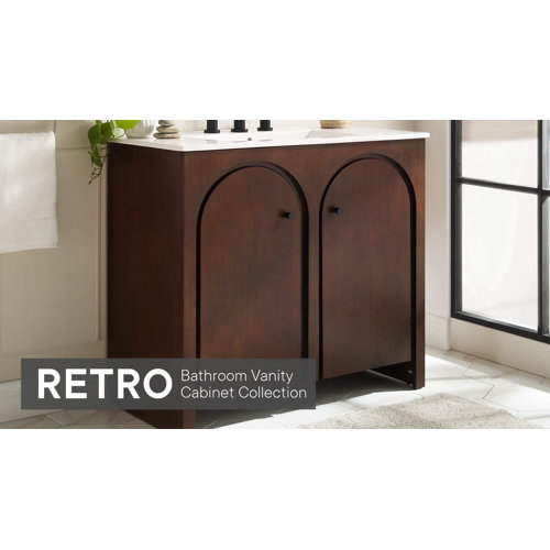 Modway Appia 48" Double Bathroom Vanity Base Only | Wayfair