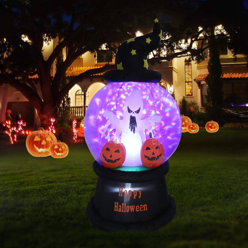 The Holiday Aisle® Halloween Inflatable & Reviews | Wayfair