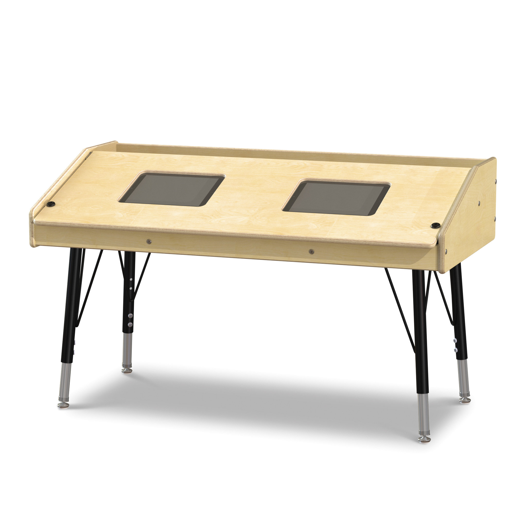 Jonti-Craft® Dual Tablet Table - Stationary | Wayfair