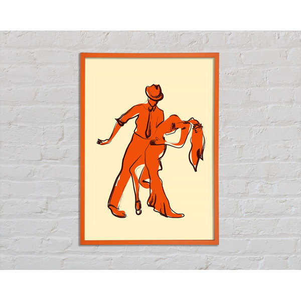 Perspections Capree Salsa 1 - Einzelner Bilderrahmen Kunstdrucke ...