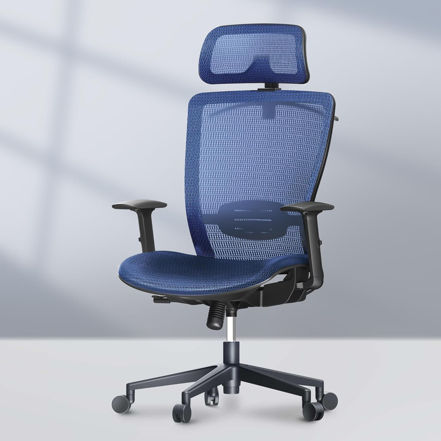 Inbox Zero Ergonomic Office Chair, High Back Mesh Swivel Computer Chair ...