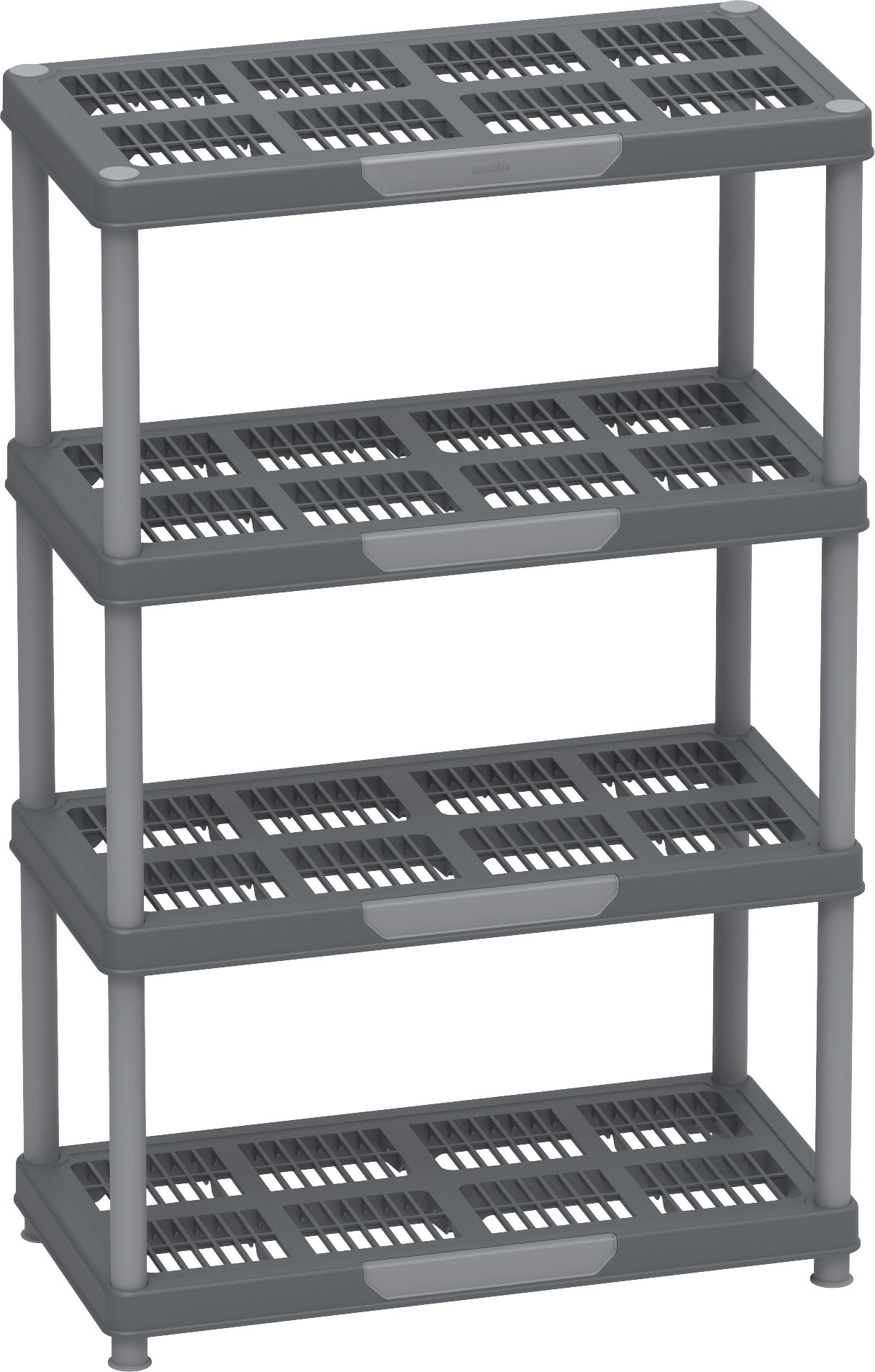Duramax 35.4'' W Plastic Shelving Unit & Reviews | Wayfair