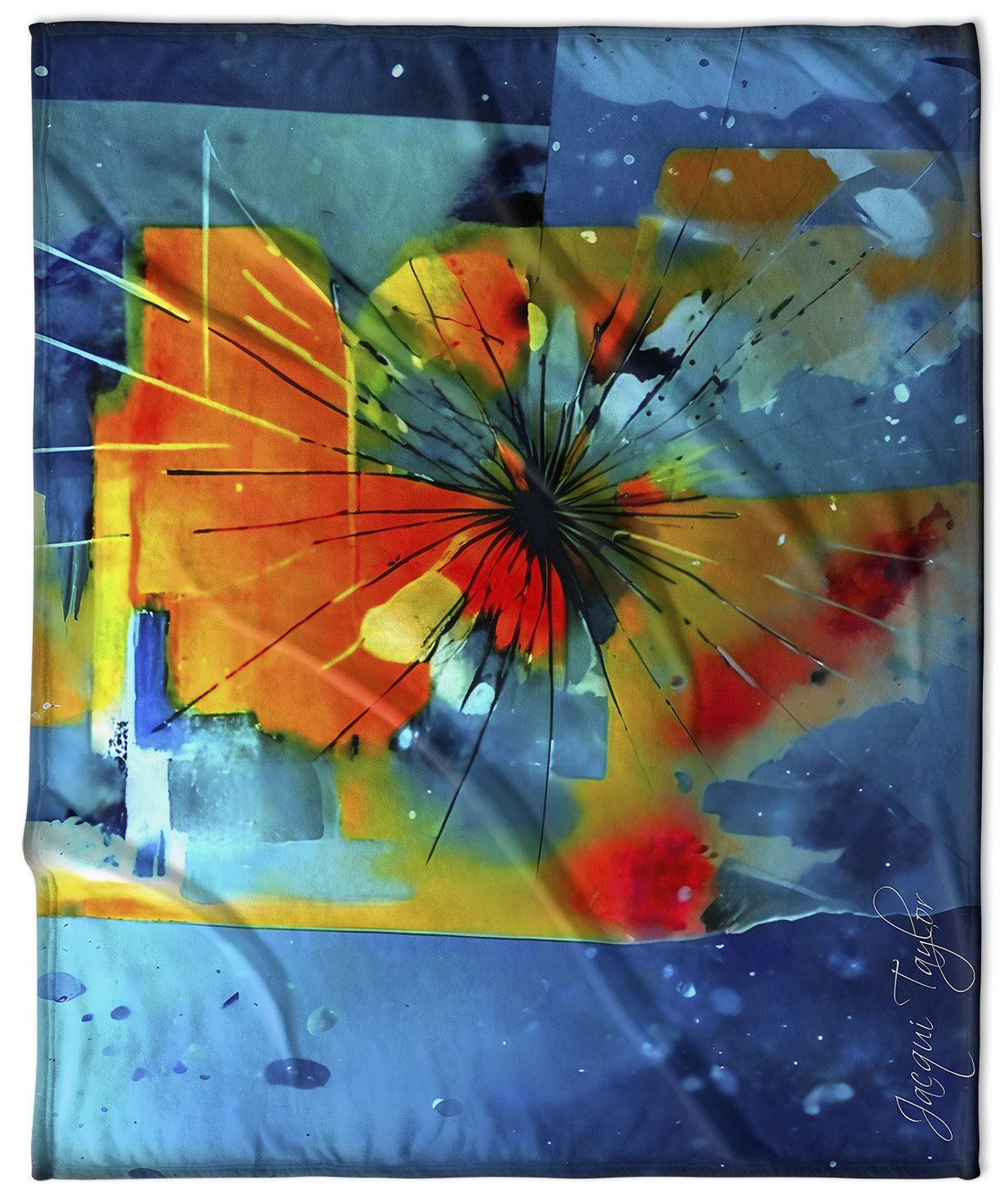 HeartBeat Studios The Butterfly Effect Velveteen Blanket | Wayfair