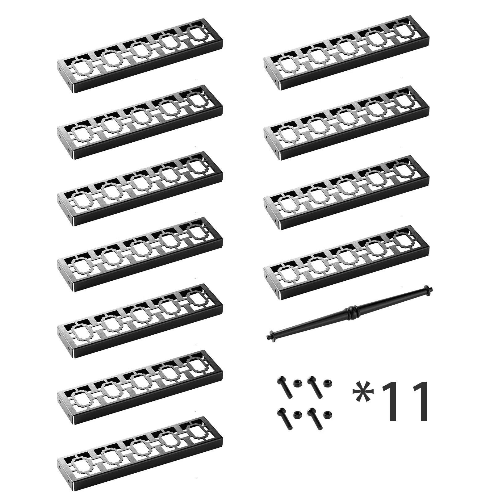 Lark Manor 11-Pack of Vintage Library Ladder Steps with Spindle ...