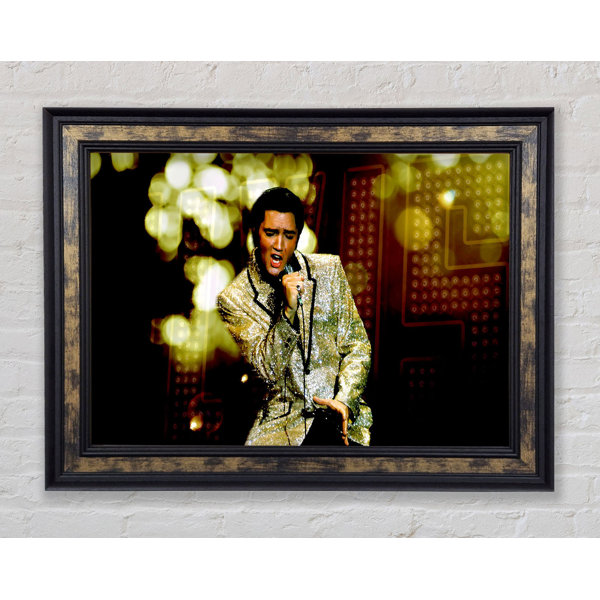 Bright Star Elvis Presley 68 Special - Single Picture Frame Art Prints ...