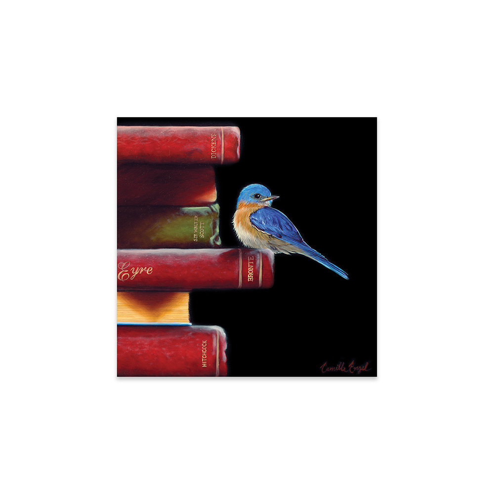 Winston Porter Got Book Worms? Print On Acrylic Glass - Wayfair Canada