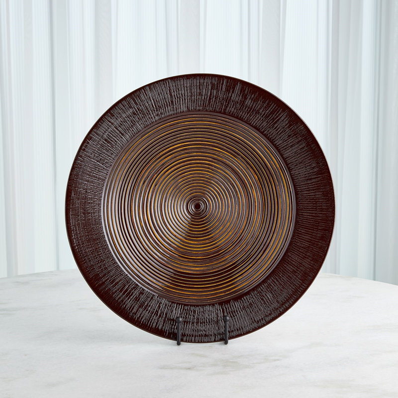 Global Views Handmade Ceramic Decorative Plate | Wayfair