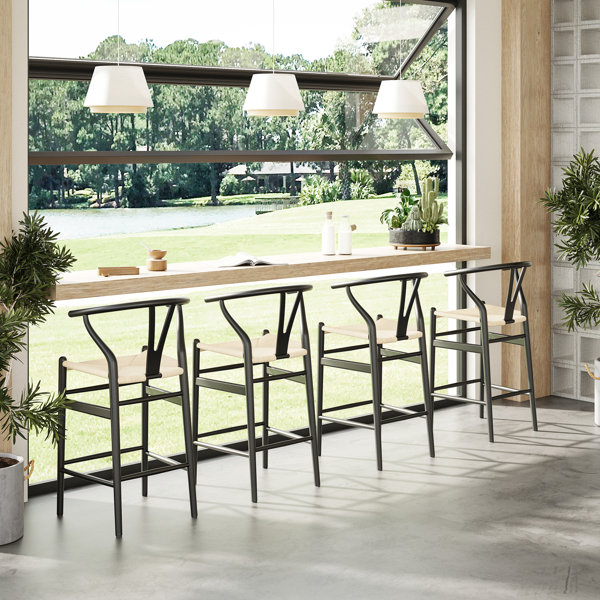 AllModern Margo 26" Wood Counter Stool & Reviews | Wayfair